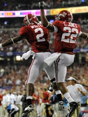 Alabama's offense absent, but Christion Jones shows up