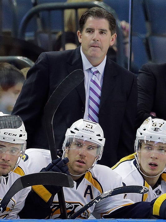 Predators coaches to NHL All-Star team