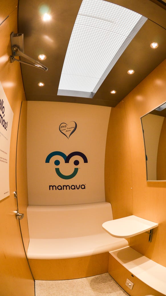 Milwaukee airport installs suites for nursing moms