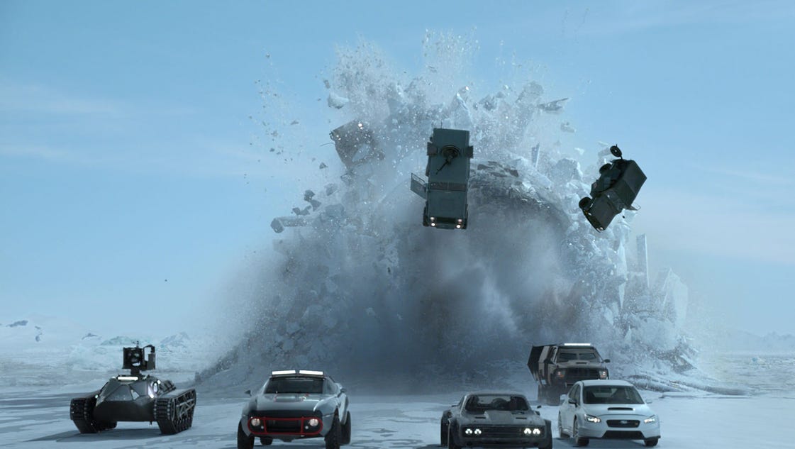 8 completely crazy things cars do in the 'Furious' film franchise