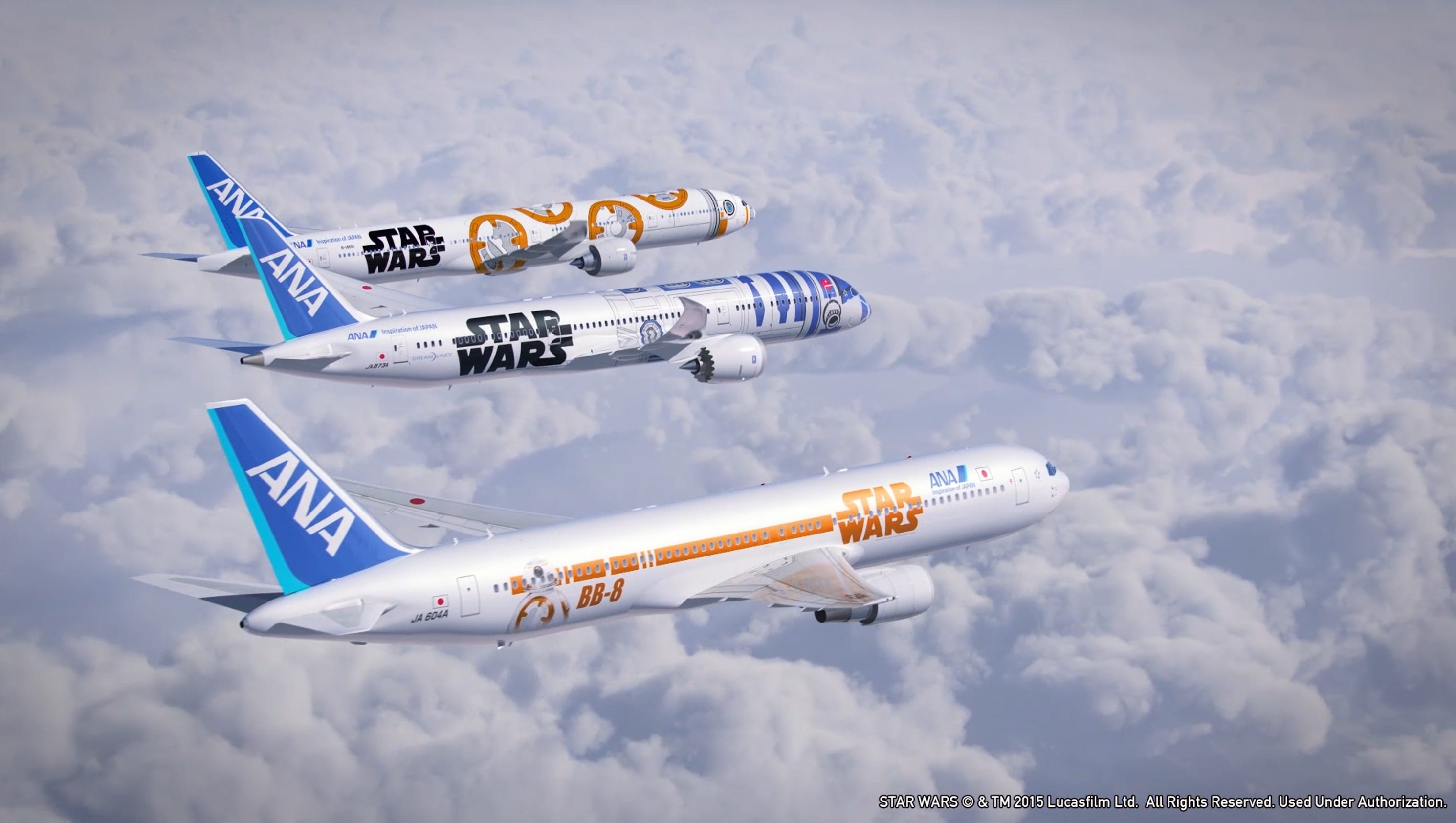 All Nippon Airways adds two more 'Star Wars' jets
