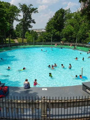 Moores Park Pool is one of the few Bintz pools still operating