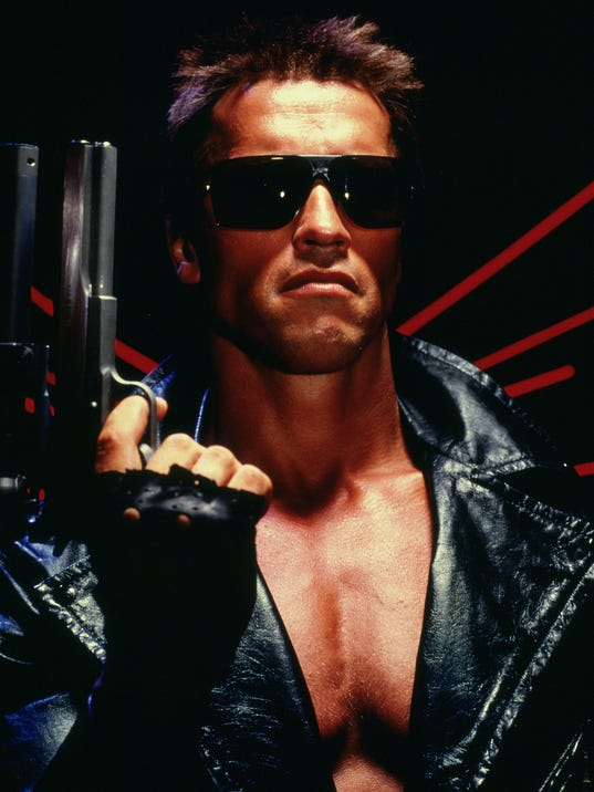 Schwarzenegger Still Wields Those Killer Lines