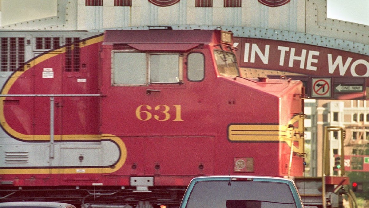 Photos: Reno train trench - before, during, after