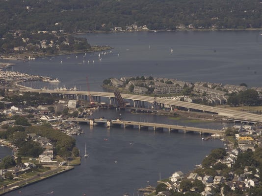 WATCH: Route 35 bridge over Shark River closed by crash