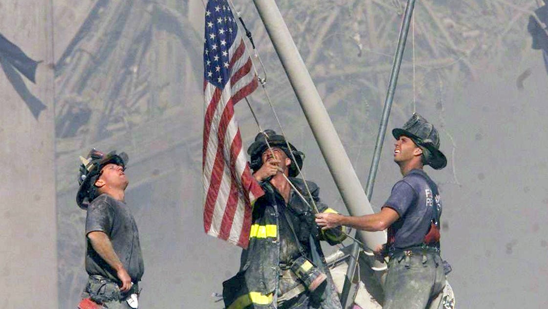 15 years later, let's respect our flag: James Robbins