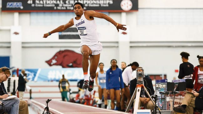 Burges graduate, Florida jumper Bates qualifies for NCAAs
