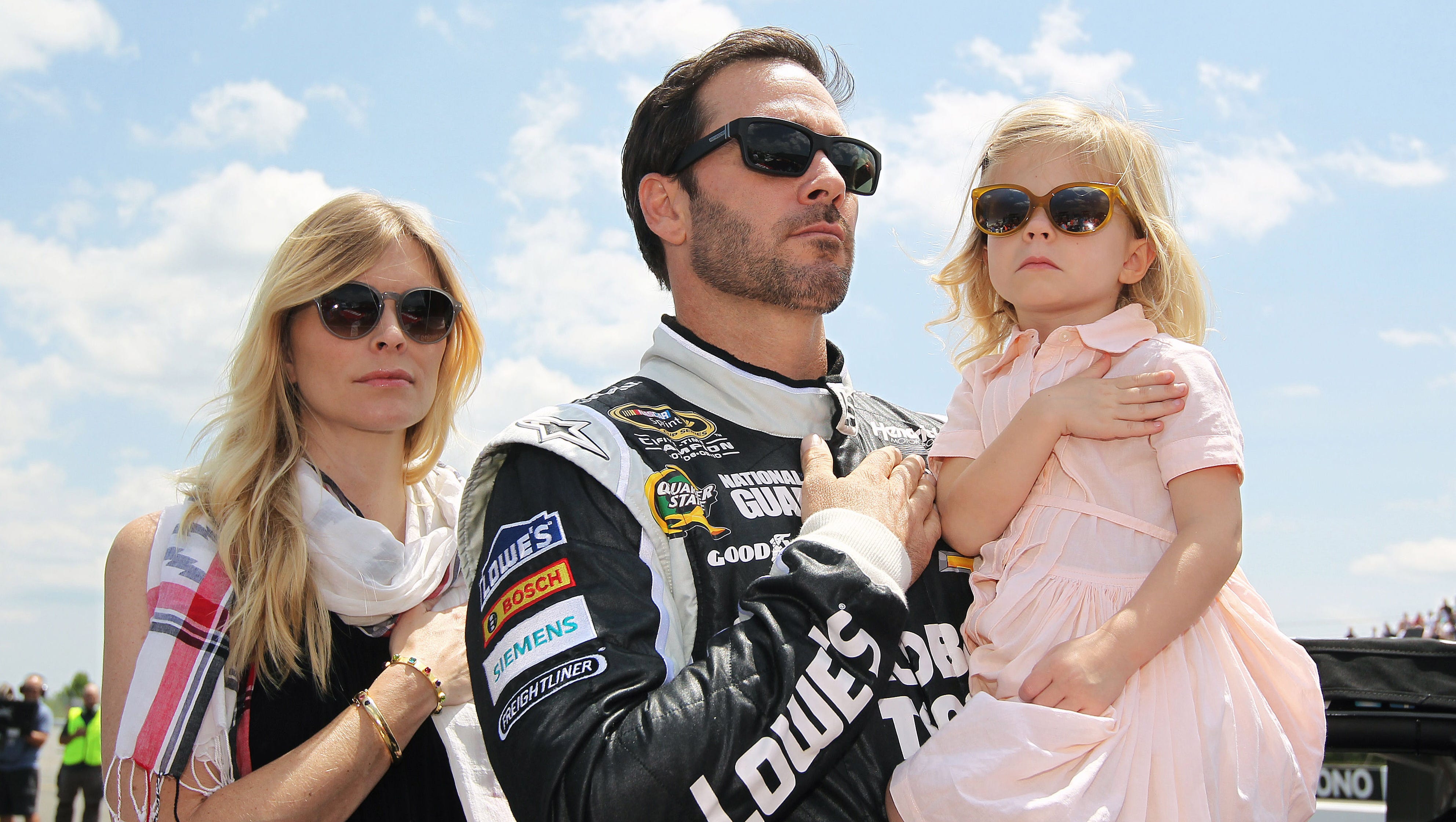 Jimmie Johnson becomes father again, will miss Richmond practice