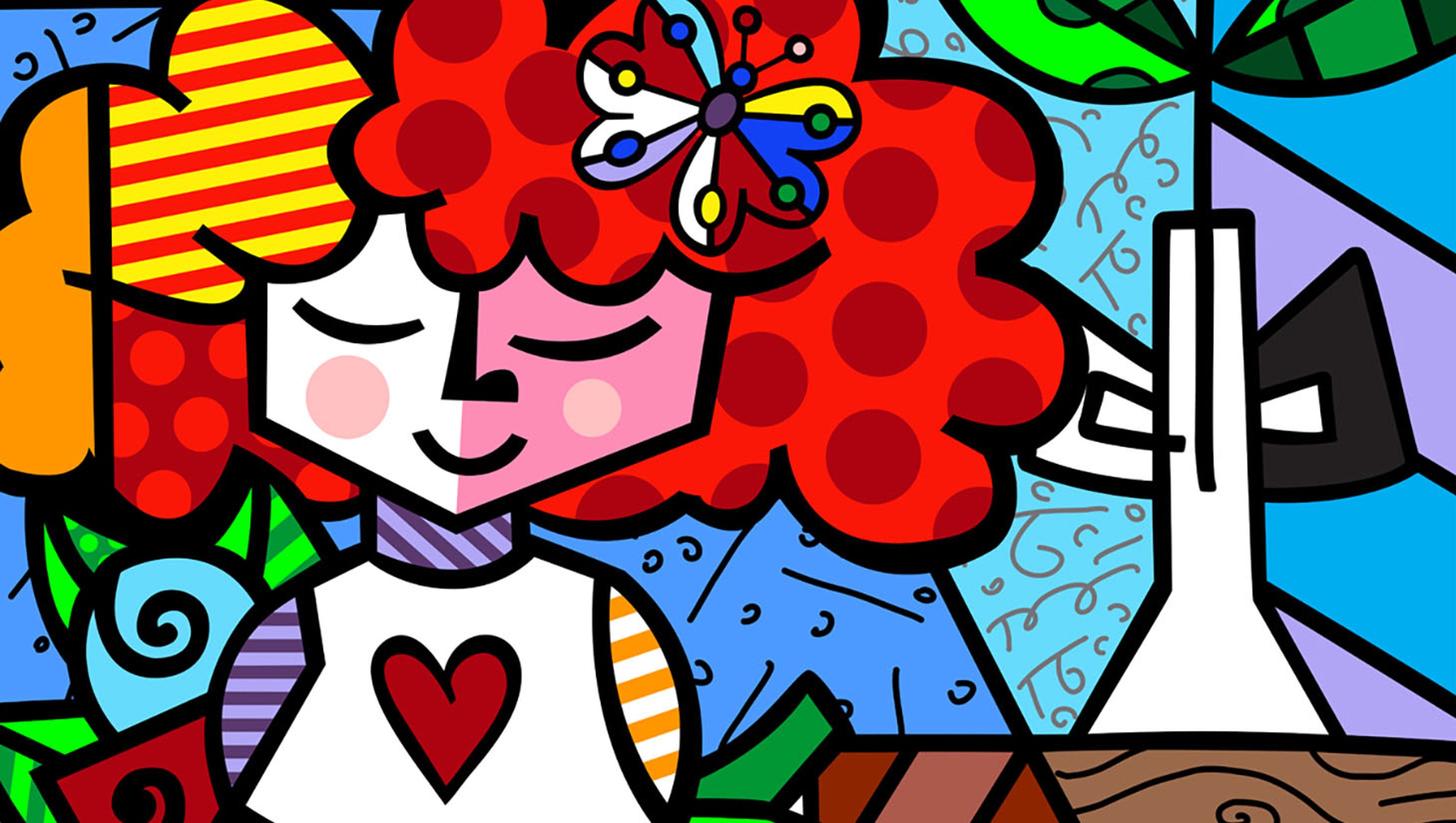 Romero Britto's artwork