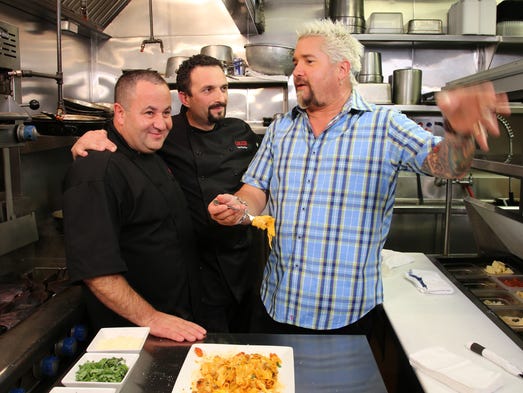 Food Network's Guy Fieri films in Old Town Fort Collins