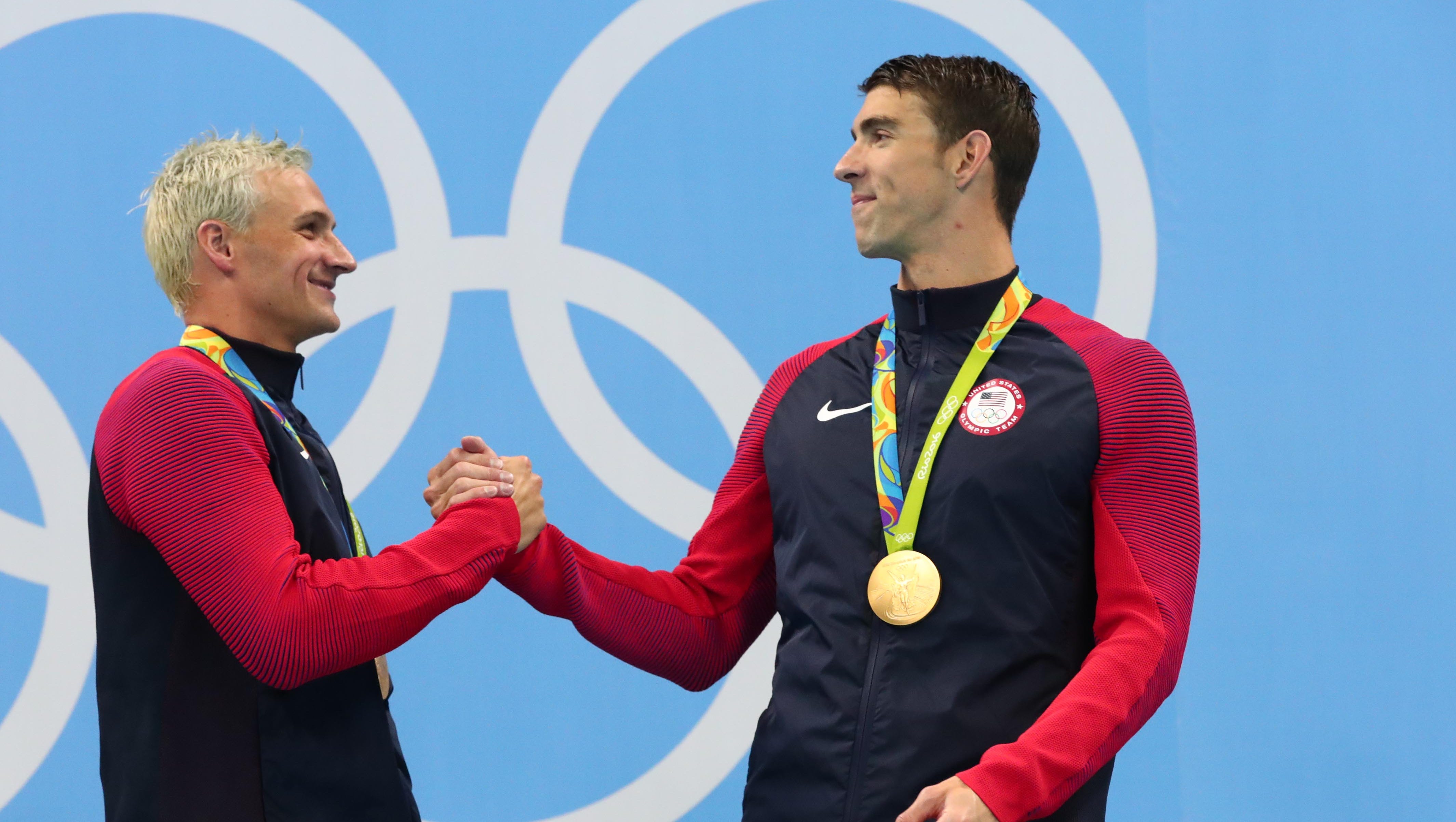 Ryan Lochte, Michael Phelps race in 200 IM for last time