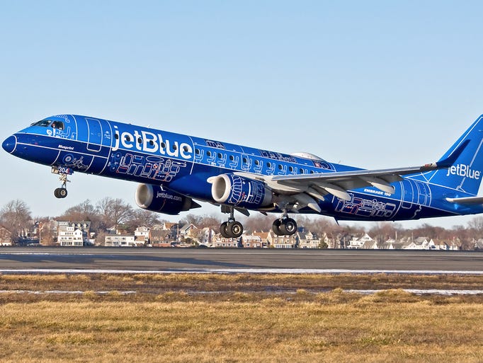 JetBlue's special airplane paint schemes
