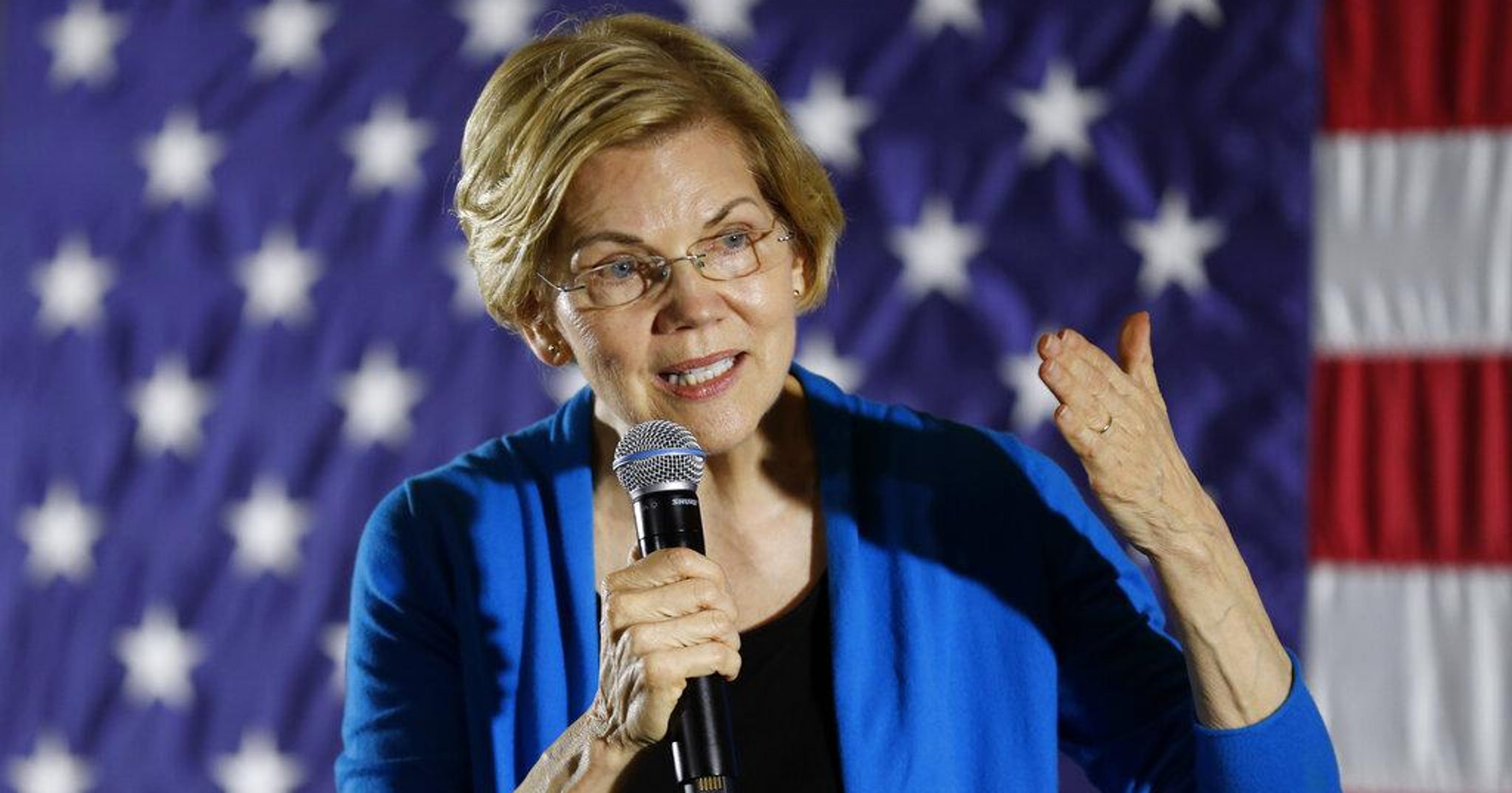Elizabeth Warren touts climate plan to 'clean up America,'