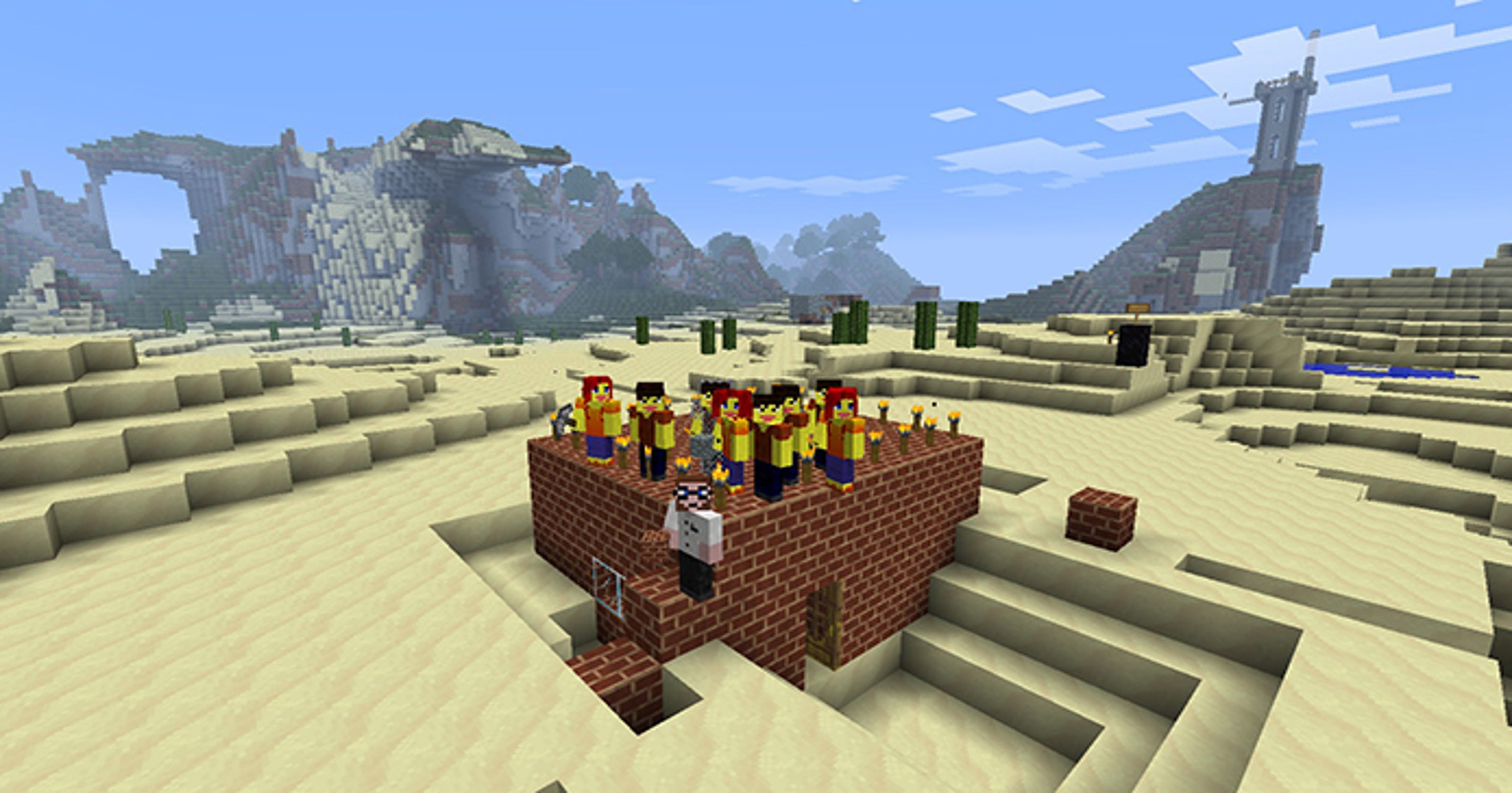 Building a future with Minecraft mania