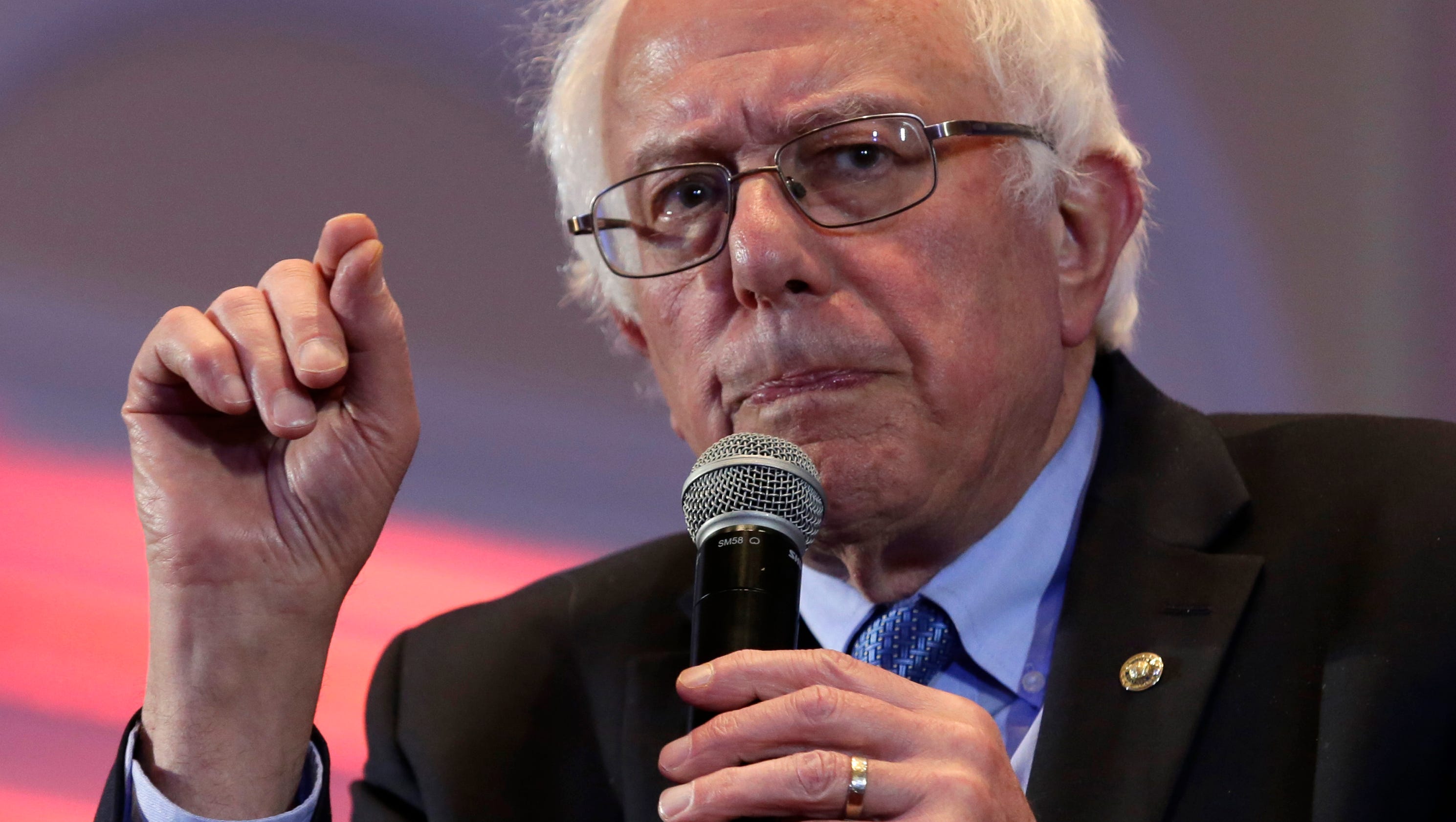 Will Sanders support Clinton in November? That depends on her, he says