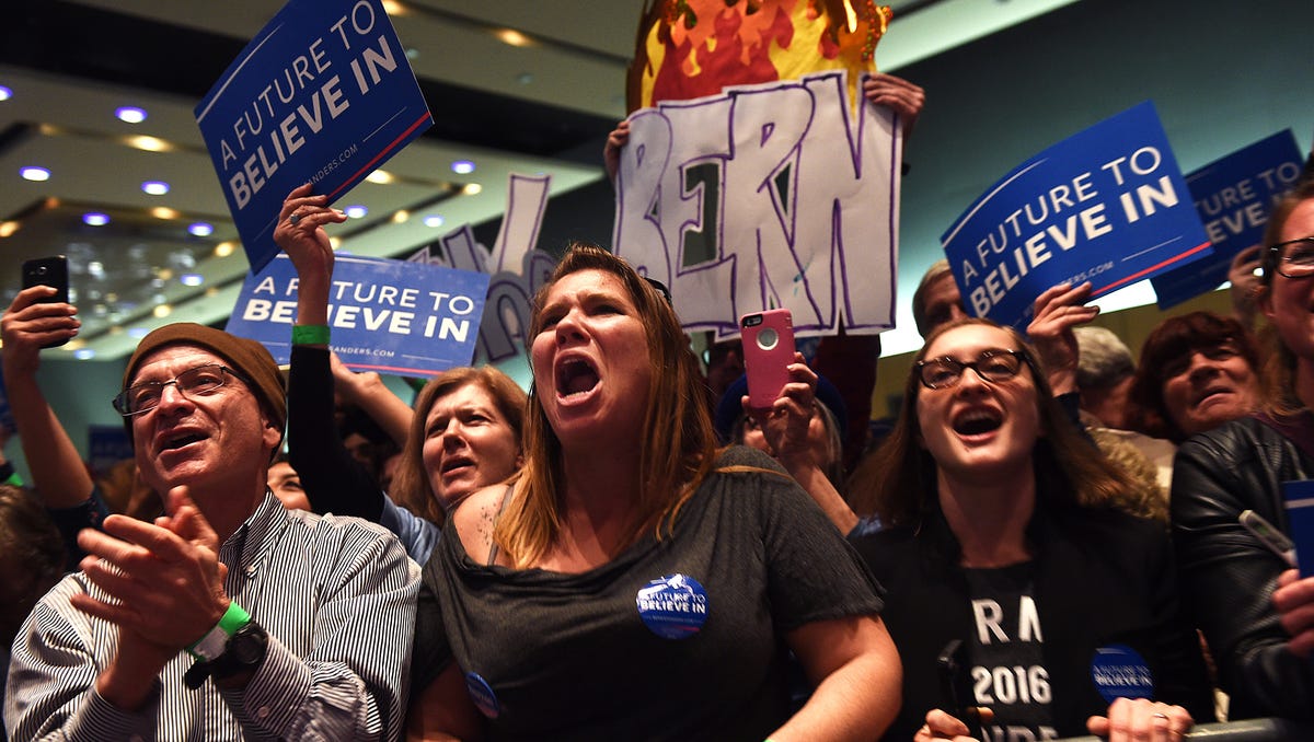 Photos: Bernie Sanders visits Reno