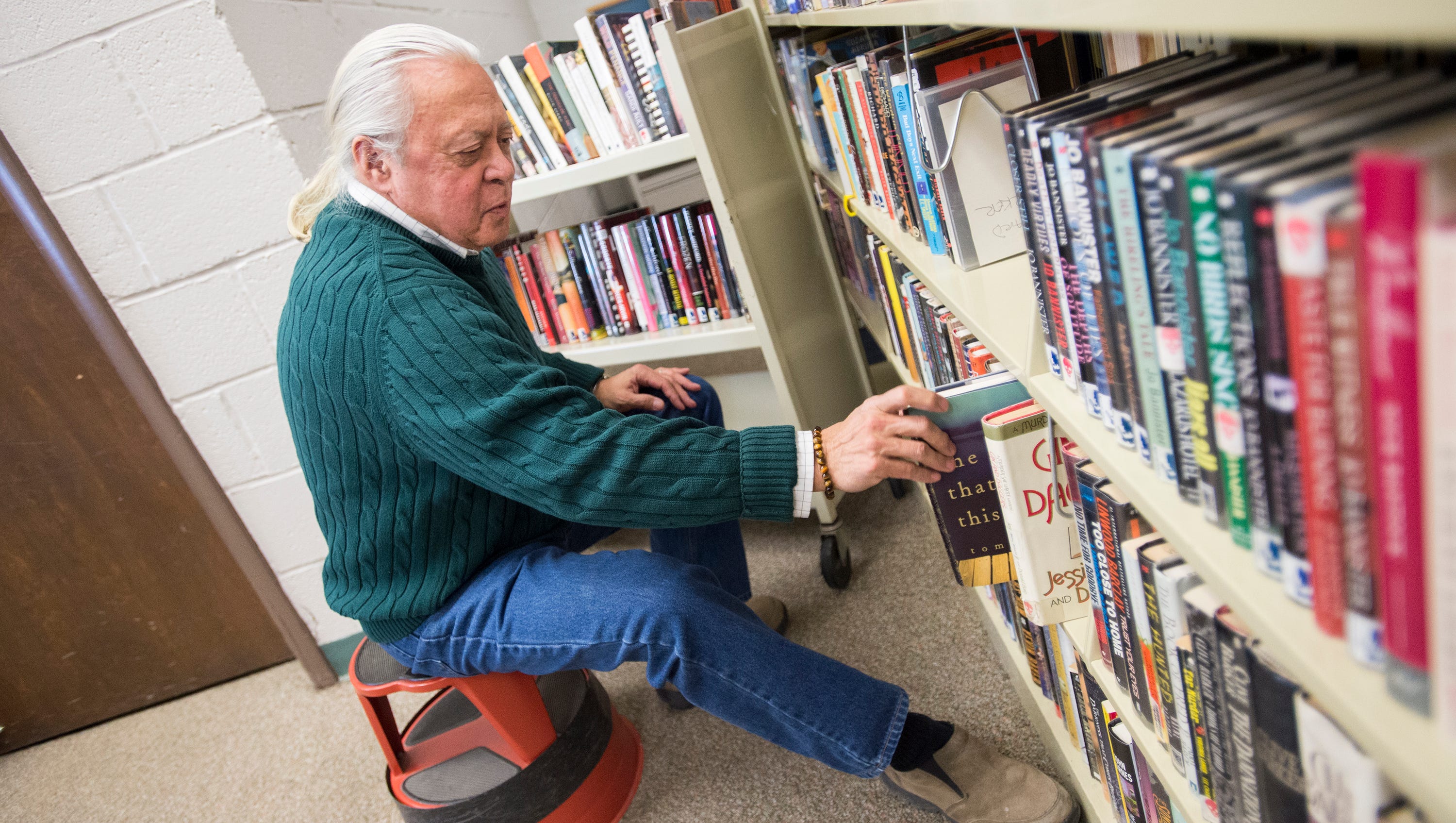 LONGTIME LIBRARIAN: How he spent 50 years in the stacks
