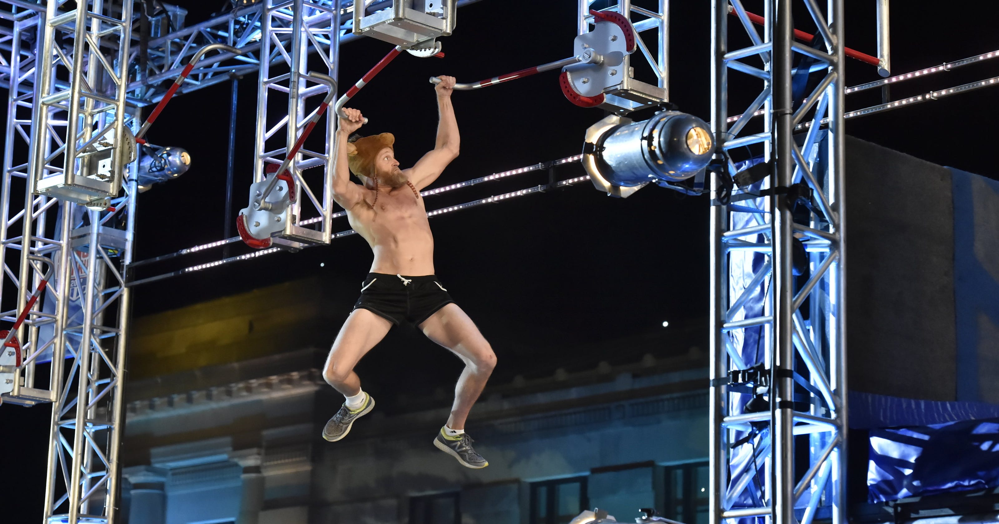 Cape Coral teacher returns to 'American Ninja Warrior.' With his moose hat.