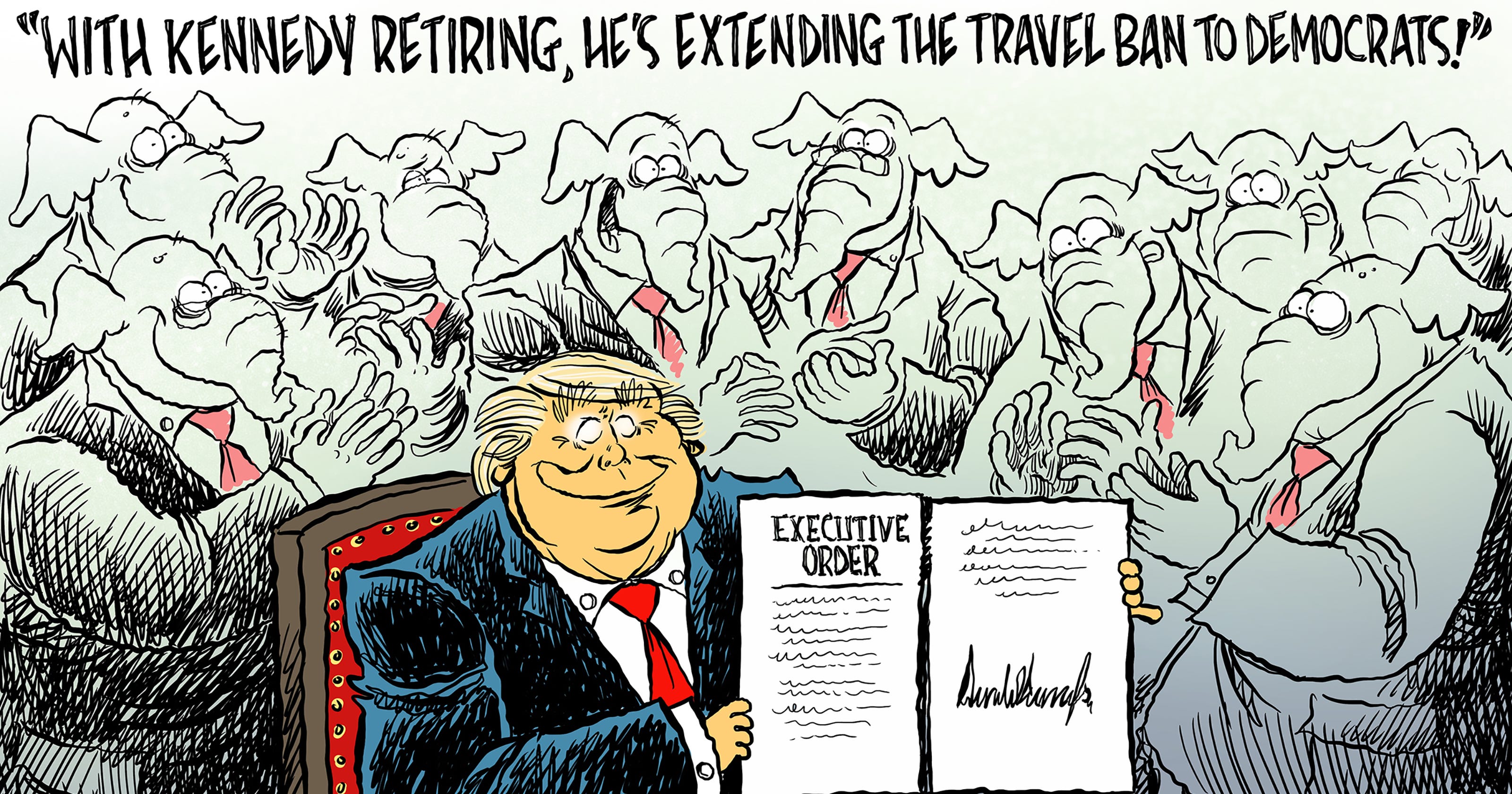 July political cartoons from the USA TODAY NETWORK