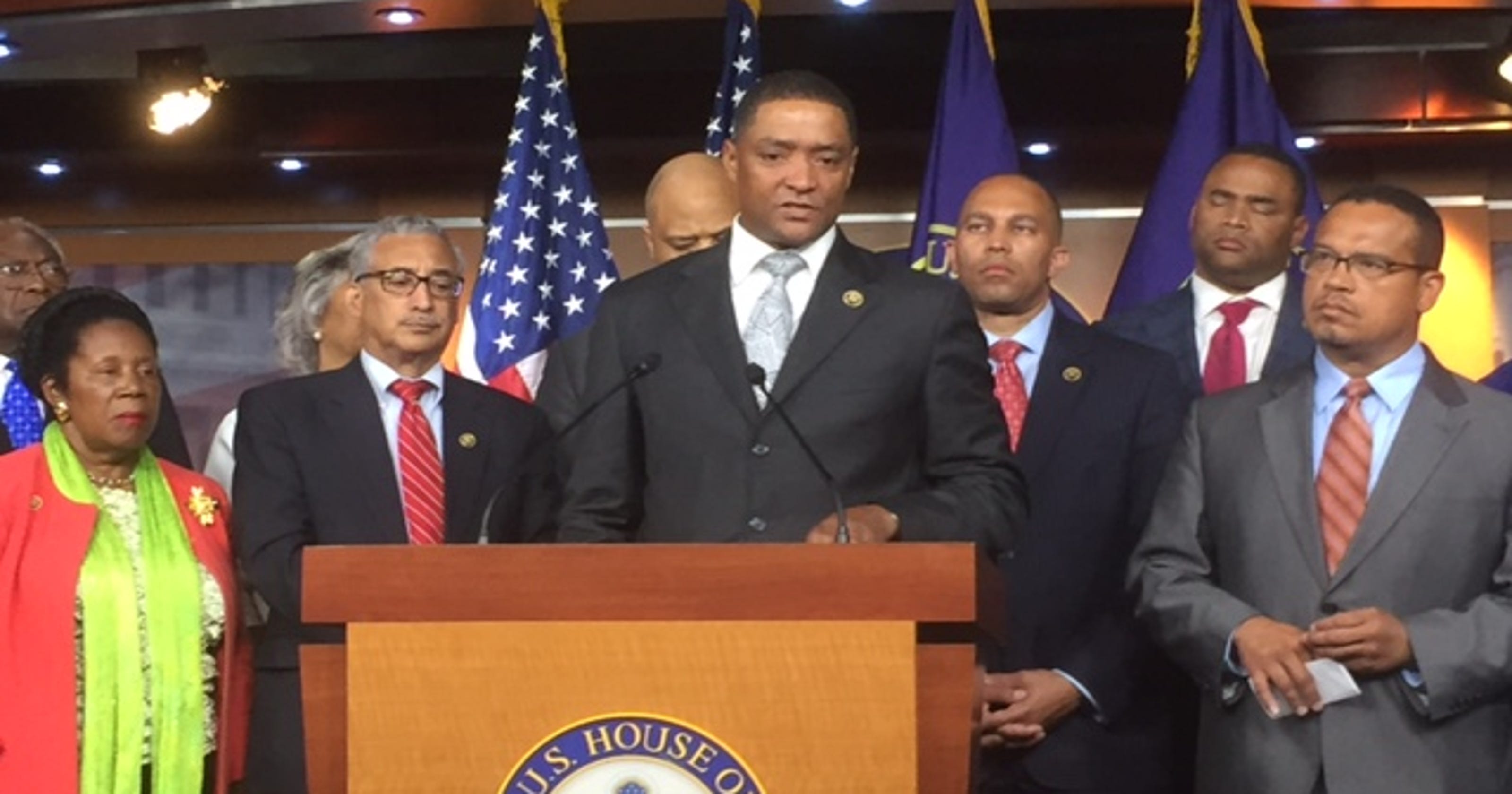Black lawmakers continue King's fight for jobs, justice and voting.