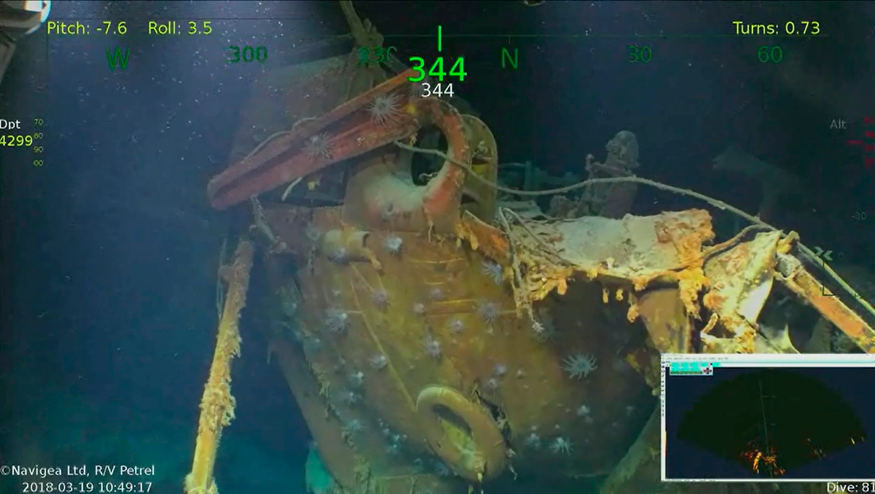 USS Juneau: Wreckage of WWII ship where 5 Sullivan brothers died found