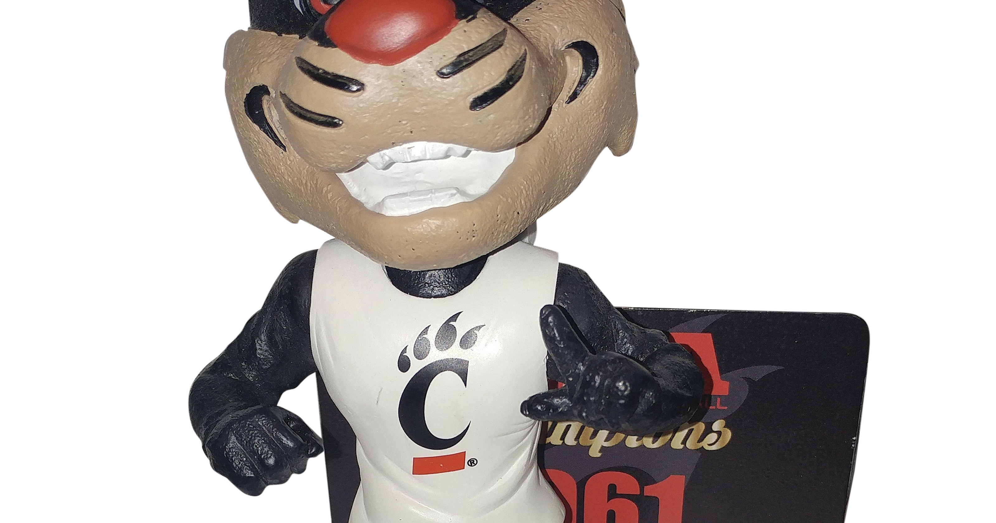 Bearcats basketball bobblehead part of new series