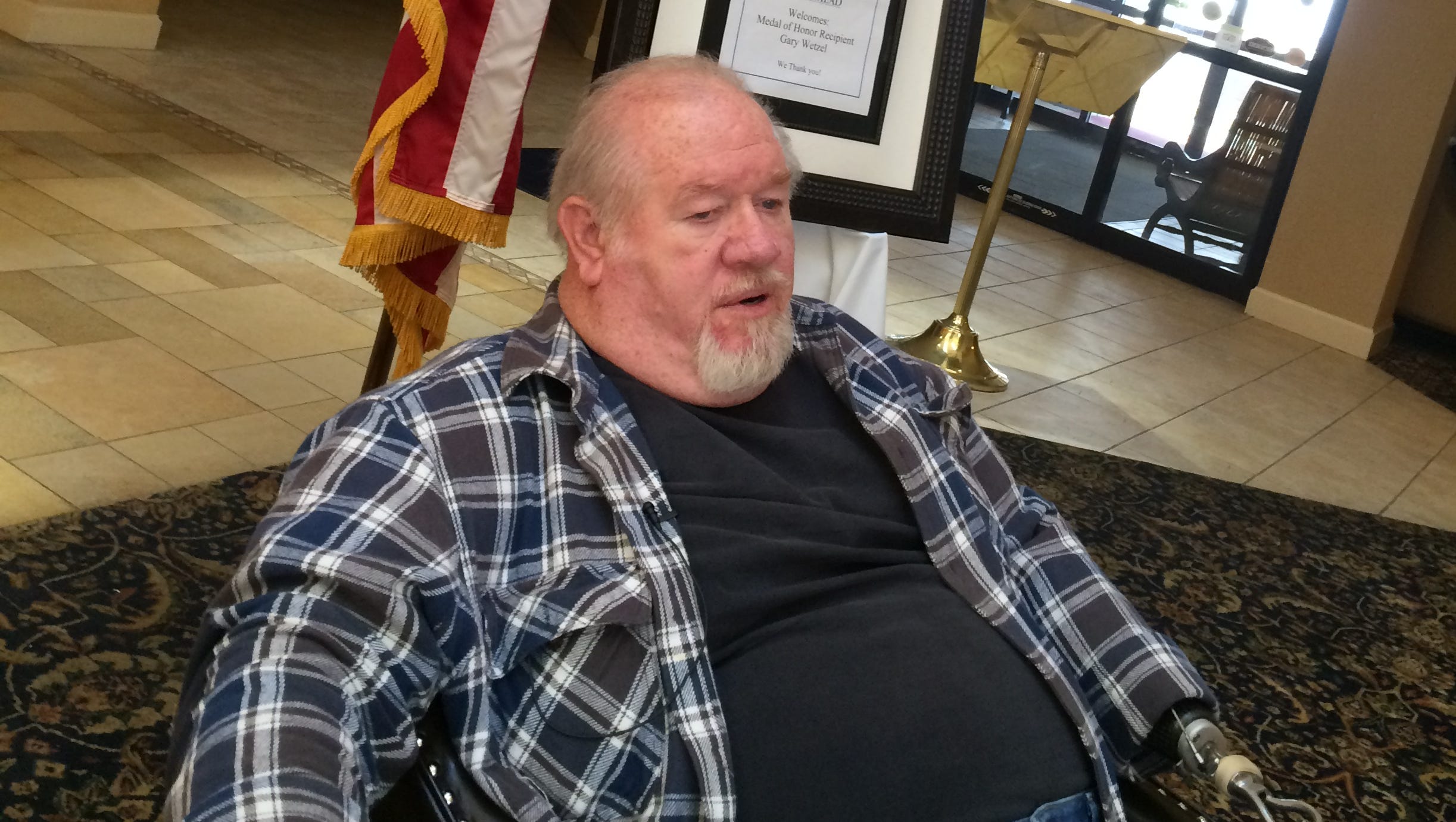 Rapids hosts Medal of Honor recipient