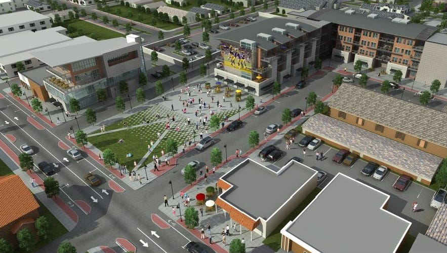 Can you see yourself in the new downtown Bossier City?