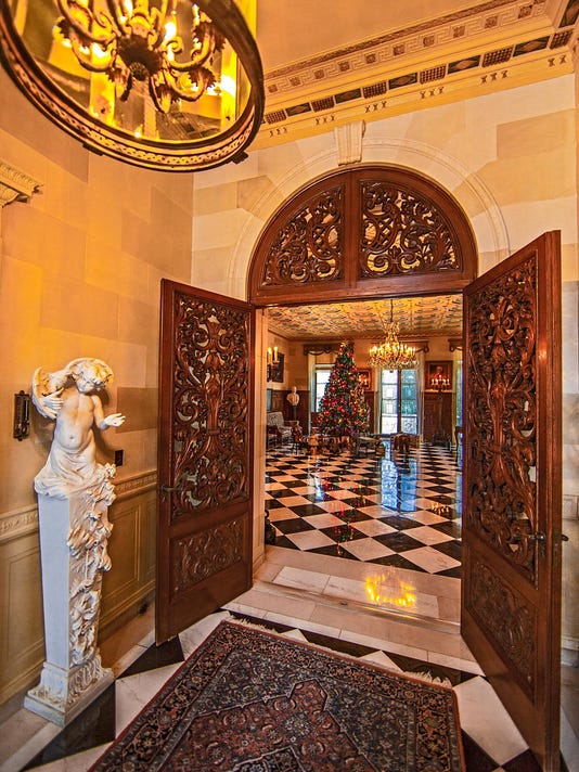 Nemours Mansion opens for Christmas tours