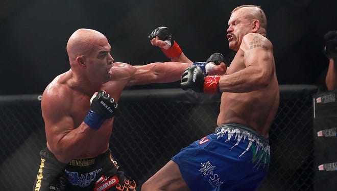 Tito Ortiz gets revenge on Chuck Liddell with vicious knockout Tito Ortiz gets revenge on Chuck Liddell with vicious knockout