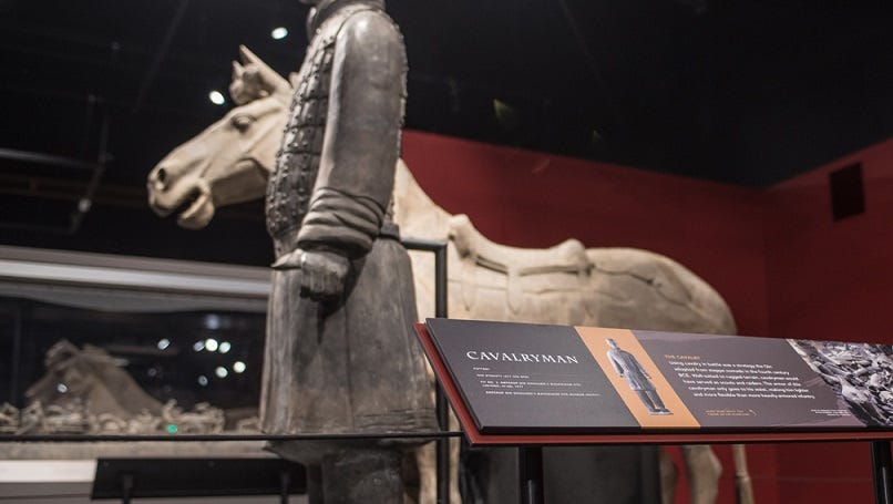Michael Rohana wants access to Franklin Institute Terracotta Warrior