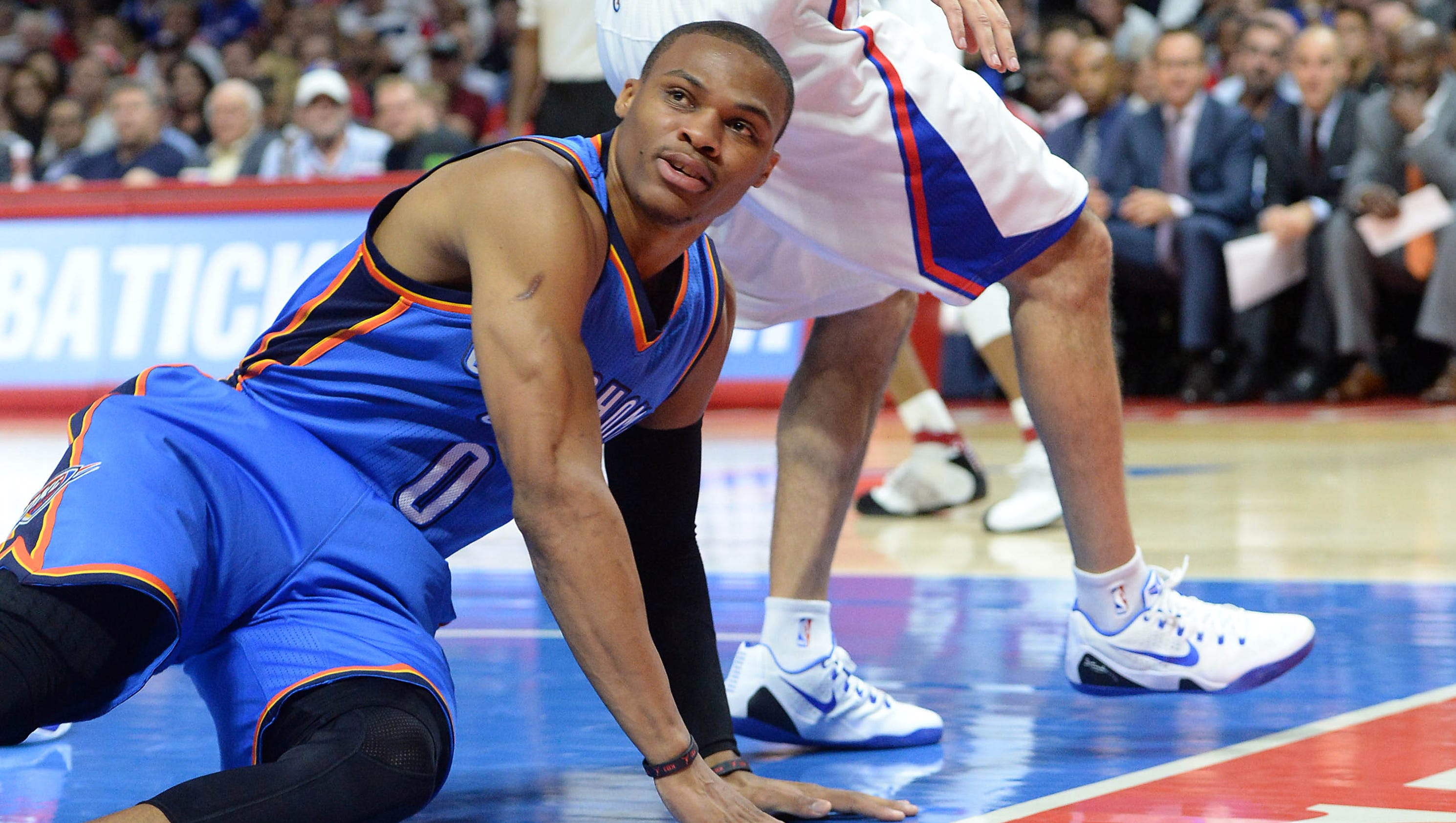 Russell Westbrook injury could bite Thunder in playoffs