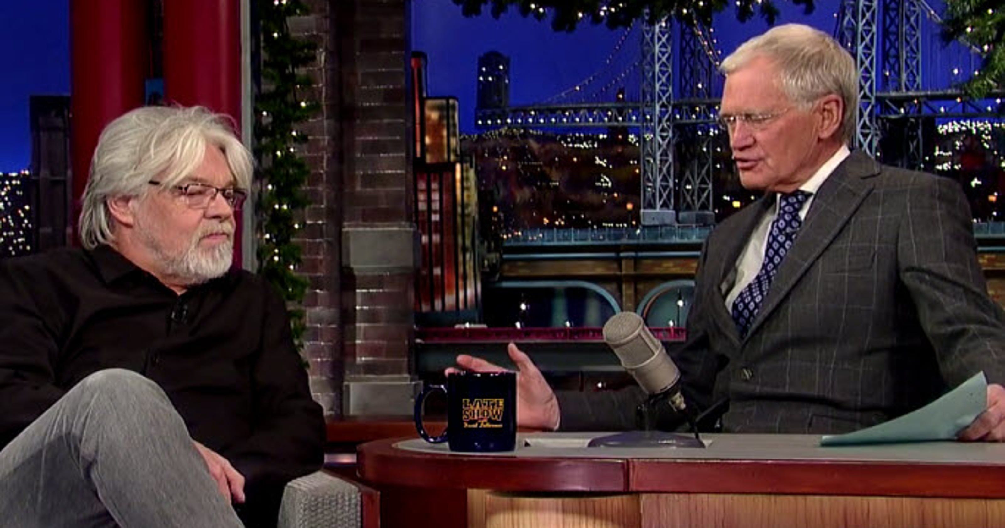 Bob Seger visits Letterman, talks Detroit music scene