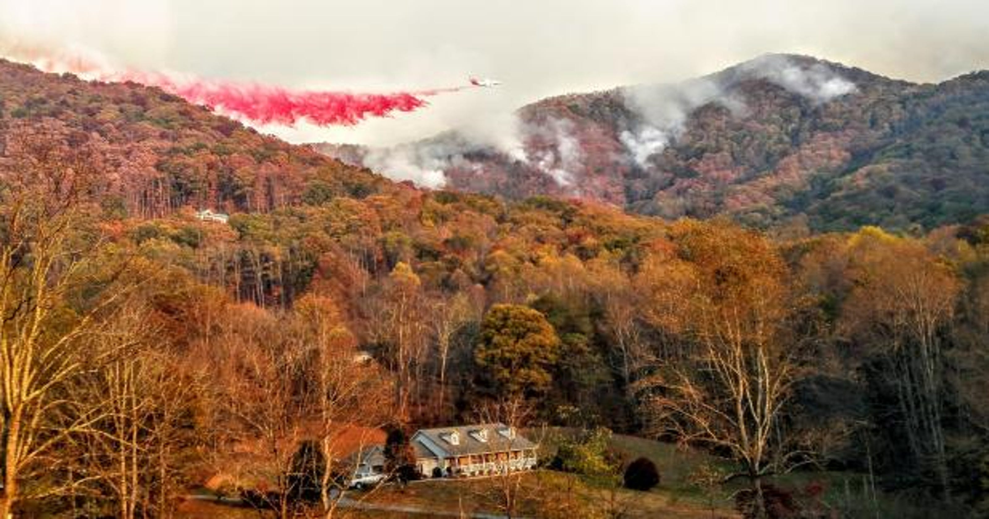 Containment increases for Nantahala National Forest fires