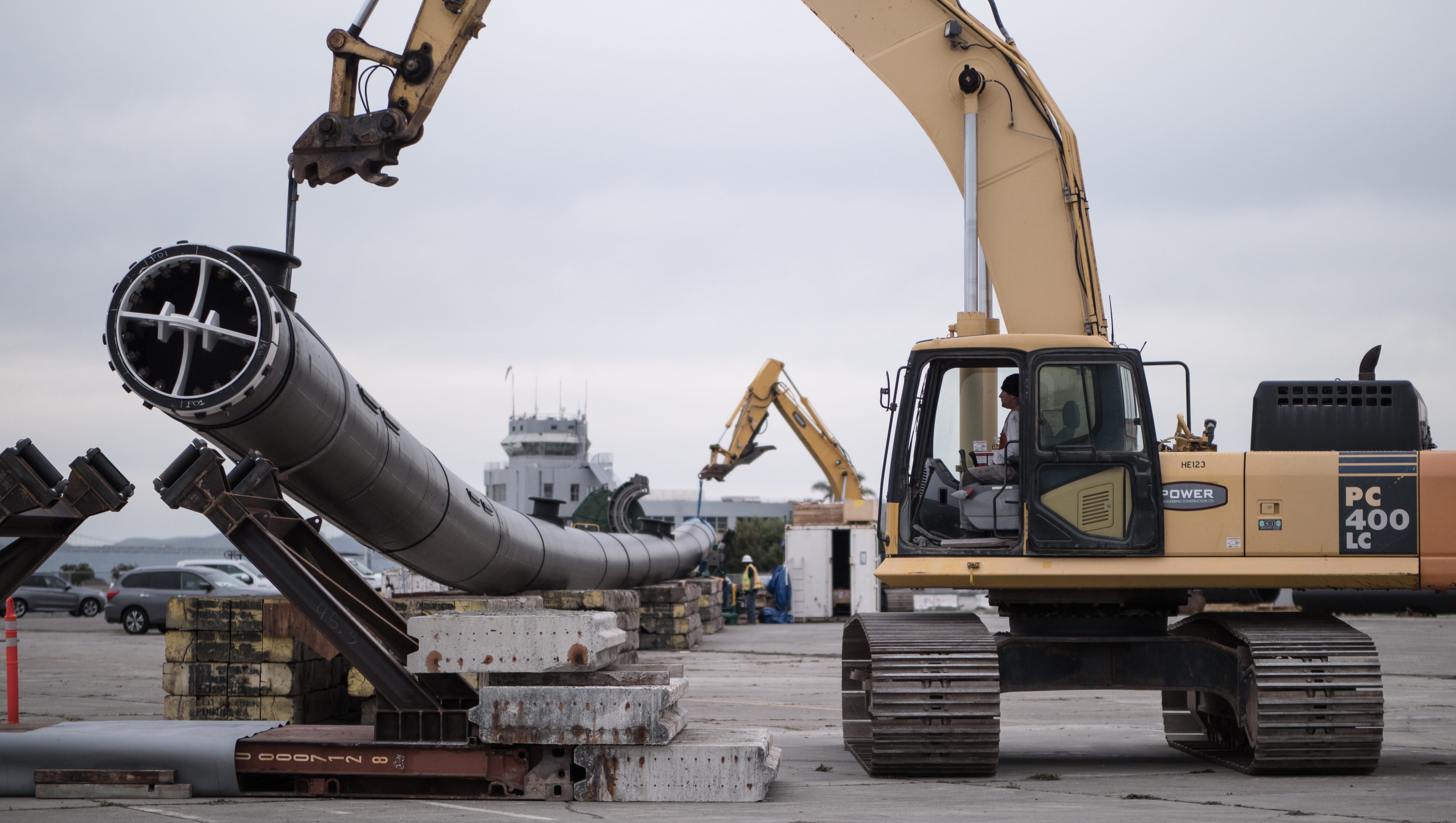 A giant floating trash collector heads for Pacific garbage patch