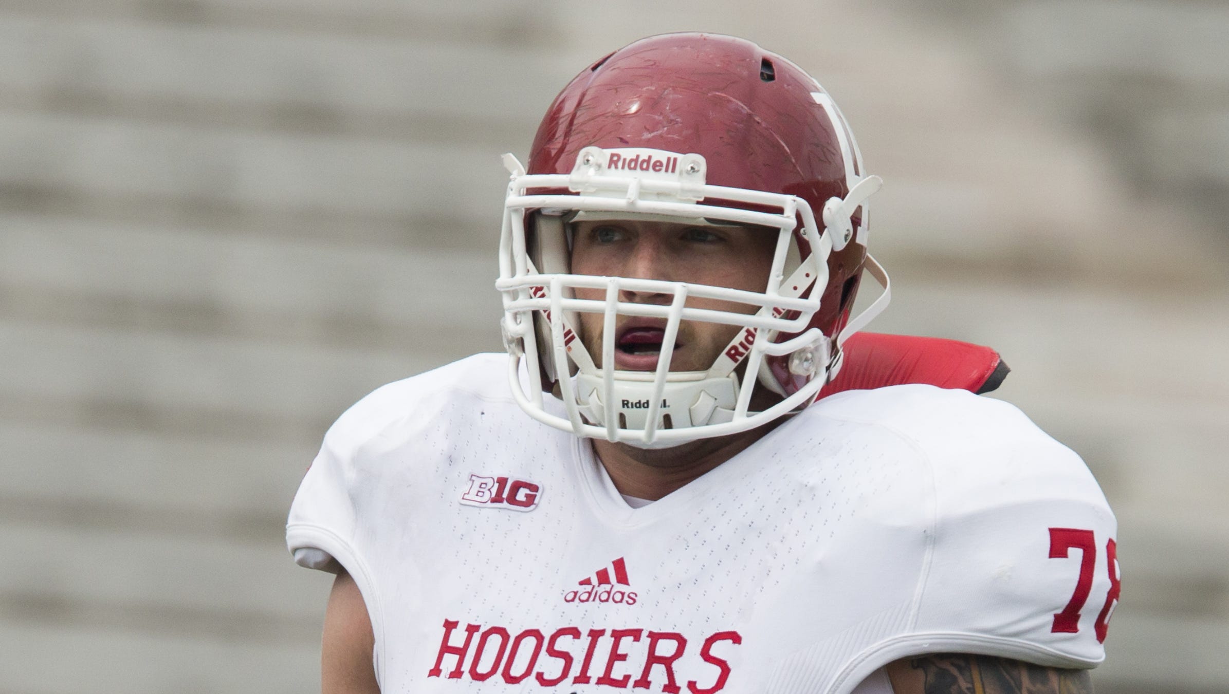 IU's Jason Spriggs leaves big shoes to fill at left tackle