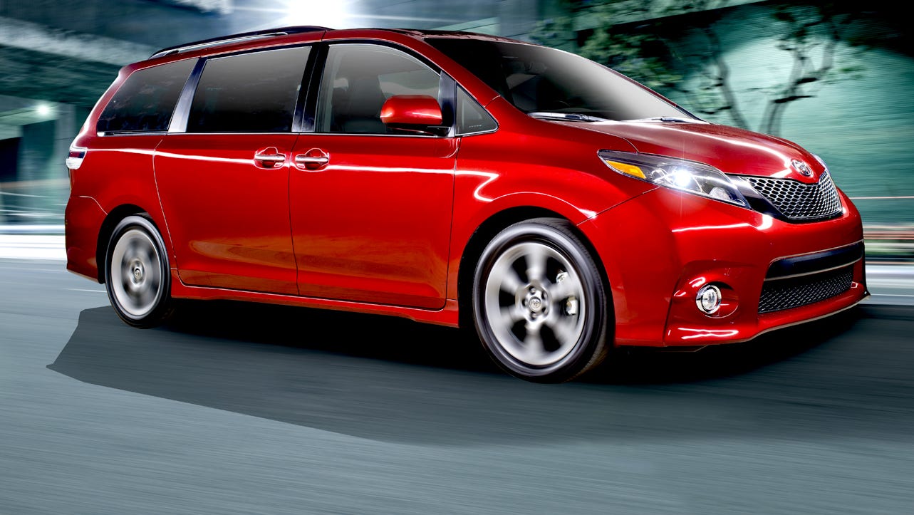 Toyota reveals new Sienna minivan online