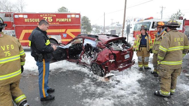 Man critically injured as train hits car