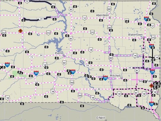 Winter weather advisory: Snow, wind, slick roads