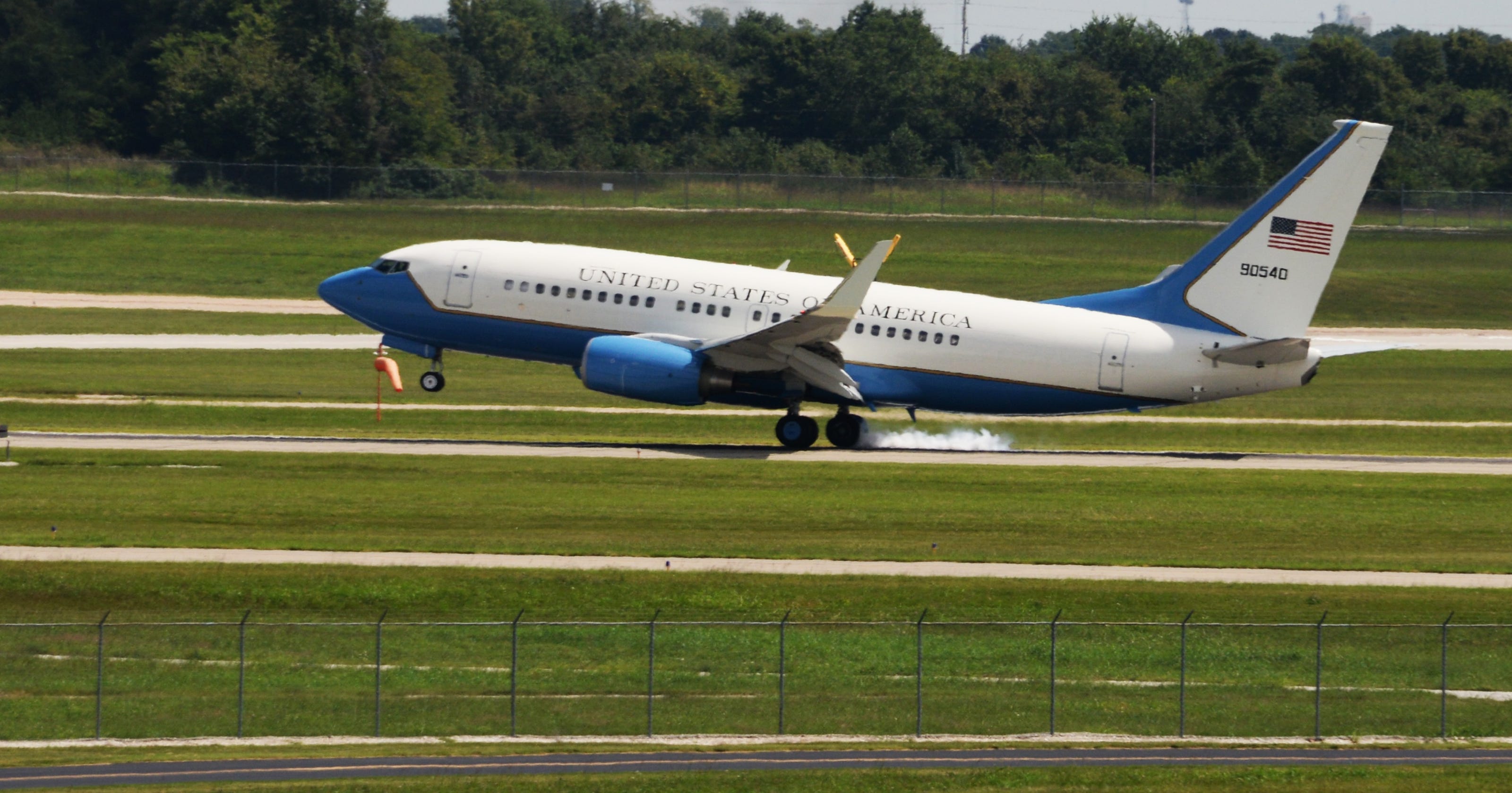 Answer Man: Who owns big plane with American flag?