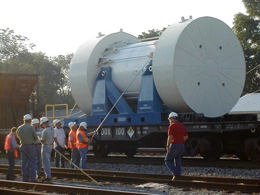 Feds want nuclear waste train, but nowhere to go