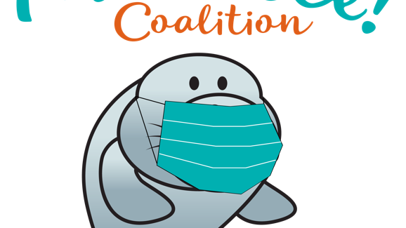 'Mask up Manatee' to promote COVID-19 prevention