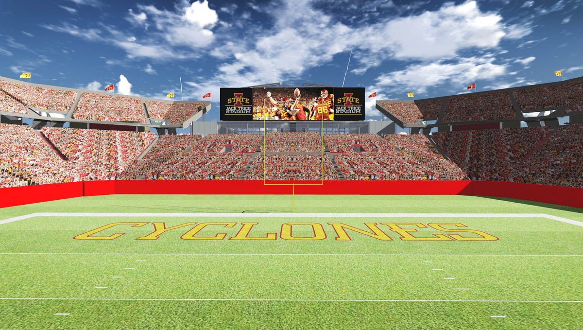Photos: Proposed Jack Trice Stadium redesign