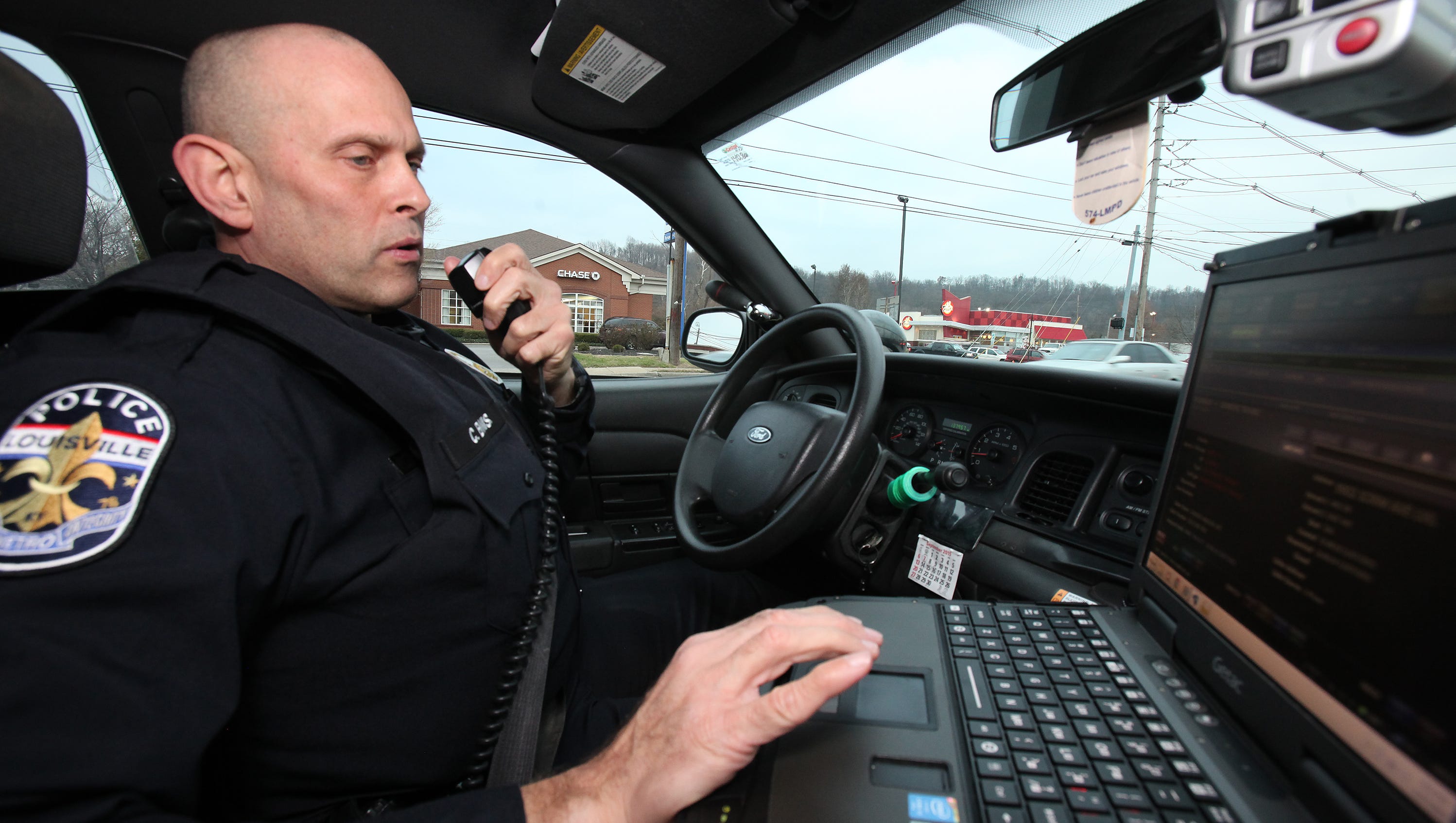 Former truck driver, 50, becomes LMPD cop