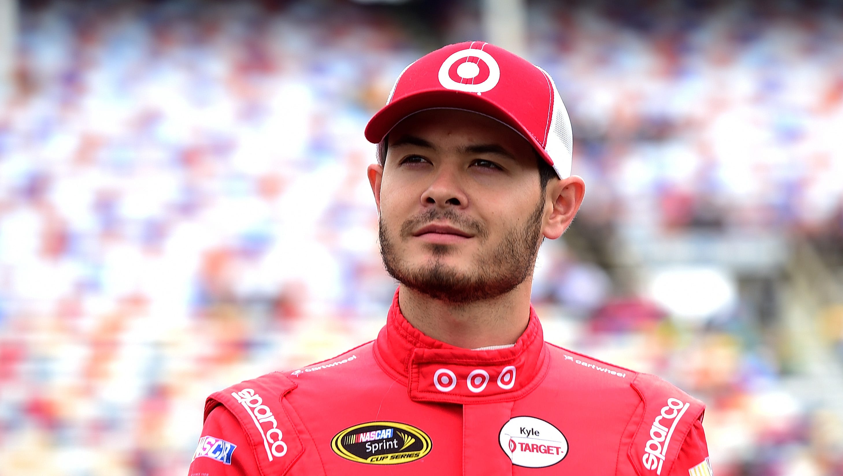 In search of his first career win, Kyle Larson having a whole lot of fun