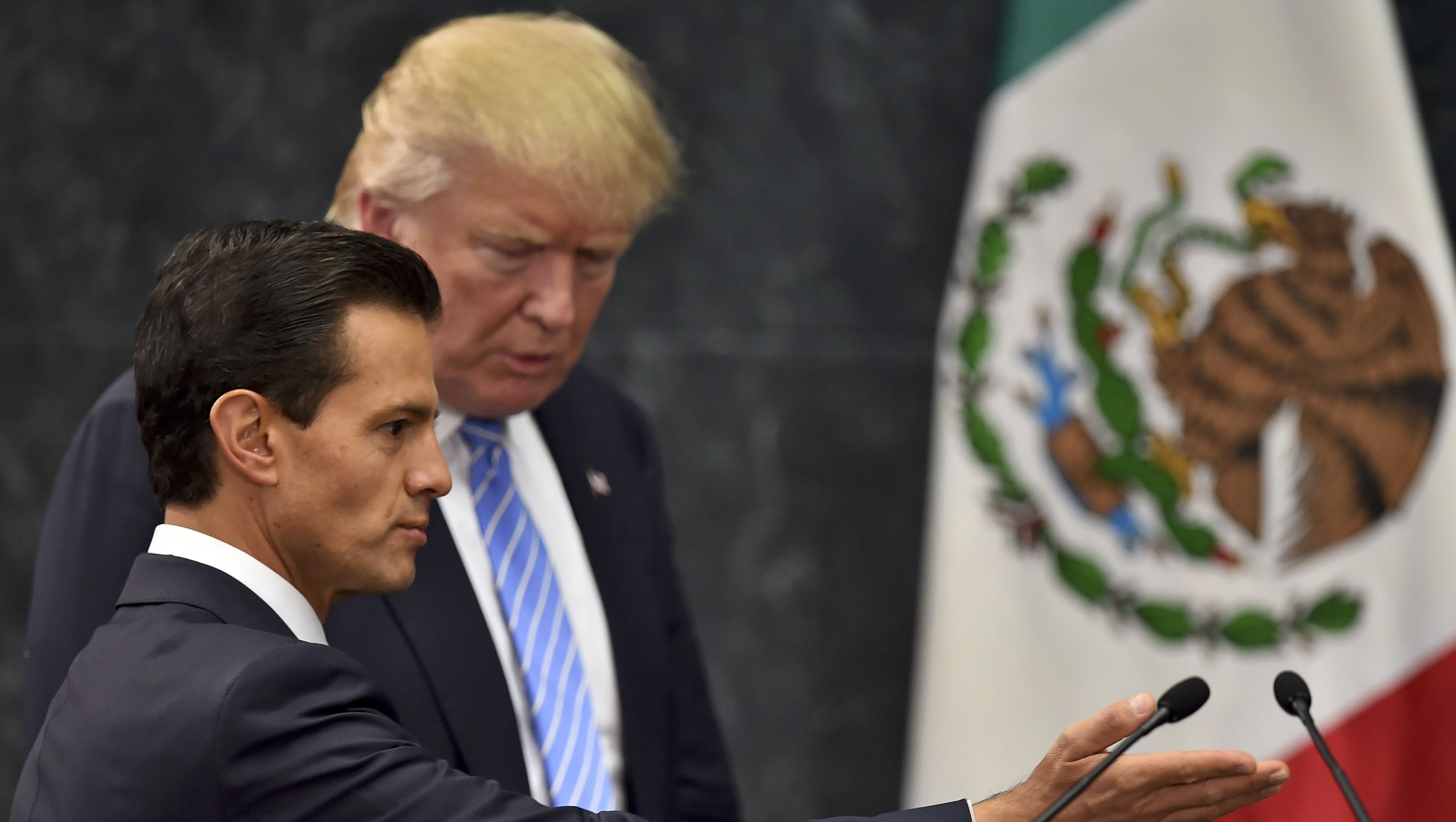 Trump reunion con Pena Nieto