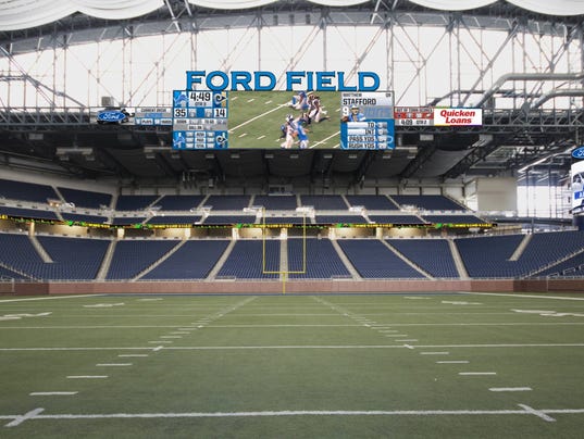 Lions reveal work-in-progress on Ford Field upgrades