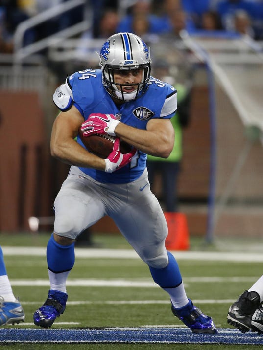 Detroit Lions' Zach Zenner back with much to prove