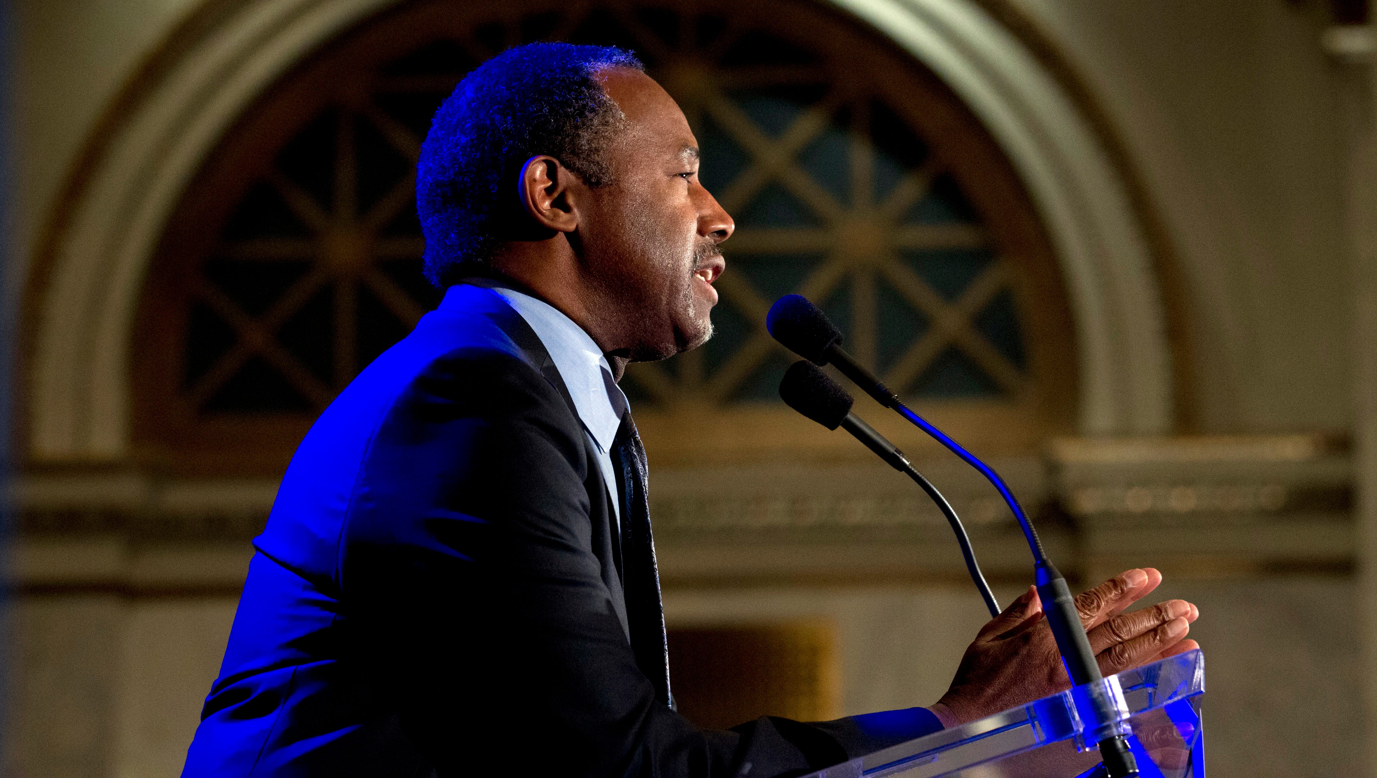 Carson to skip debate with no 'path forward' in race