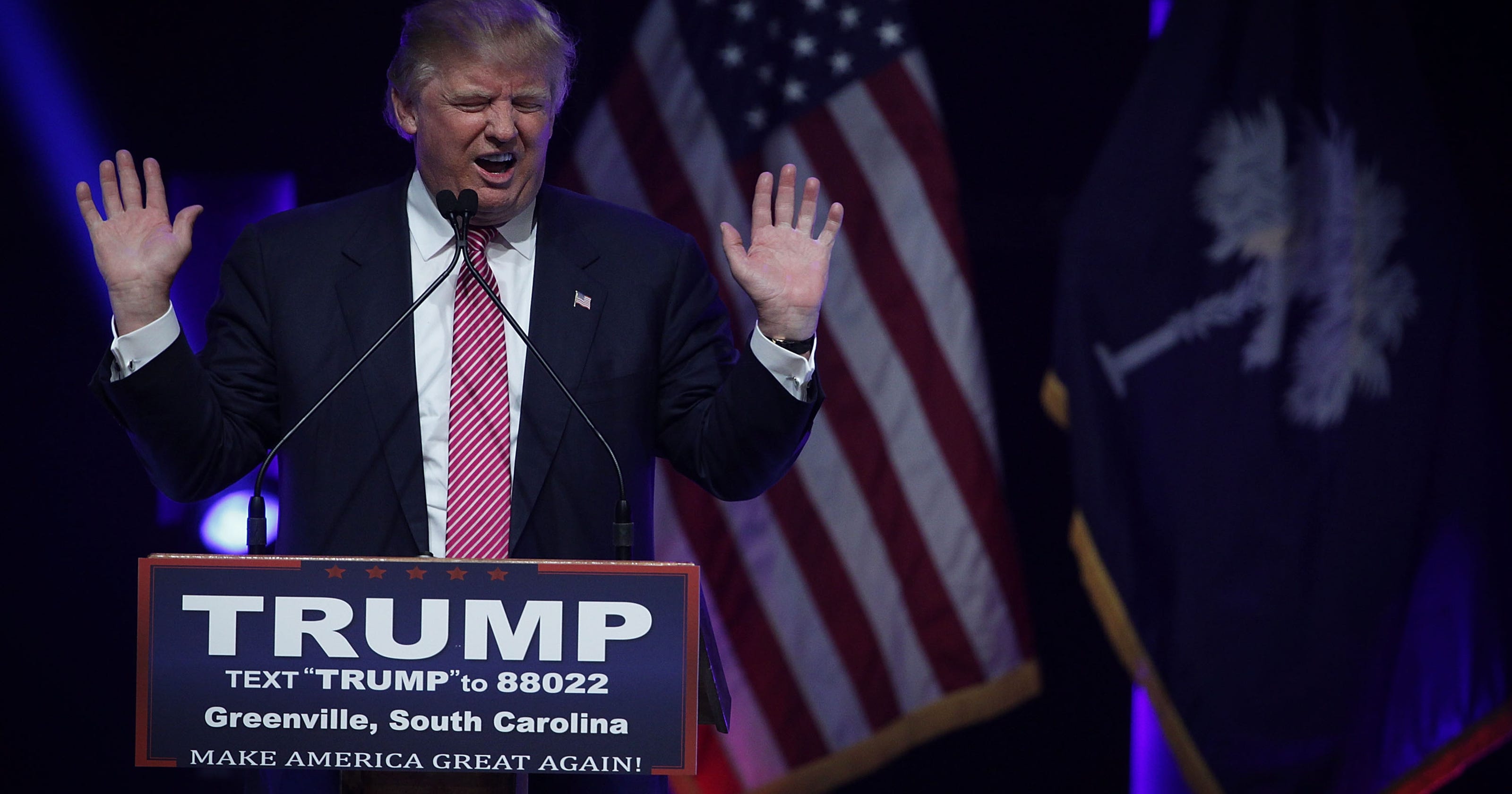 Poll finds strong support for Confederate flag among Trump supporters ...